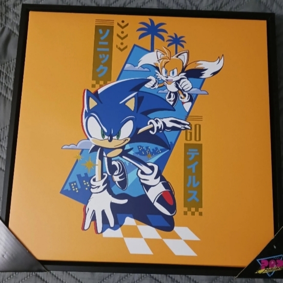 Pop Creations, SEGA,Sonic The Hedgehog | Wall Decor | Pop Creations ...